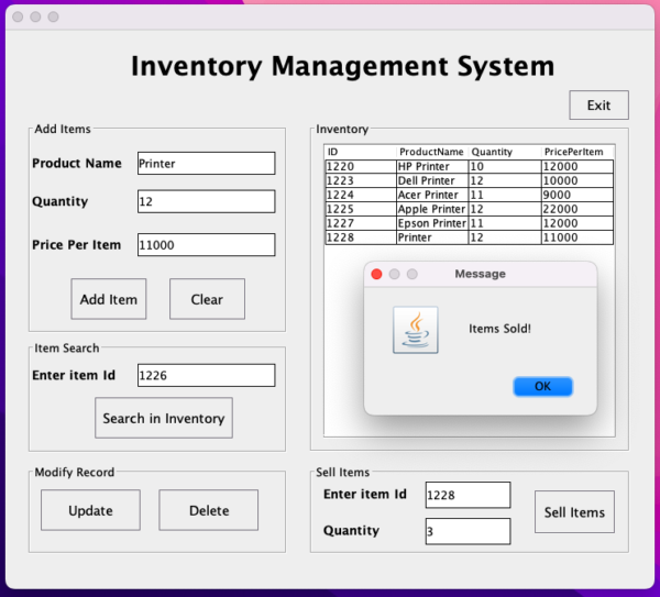 Make an Inventory Management System Step by Step Using Java, Eclipse, AWT/Swing, Window Builder ...