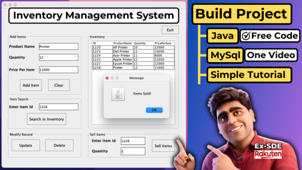 Make an Inventory Management System Step by Step Using Java, Eclipse ...